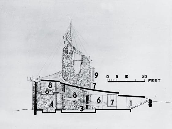 Bavinger House in Norman Oklahoma USA