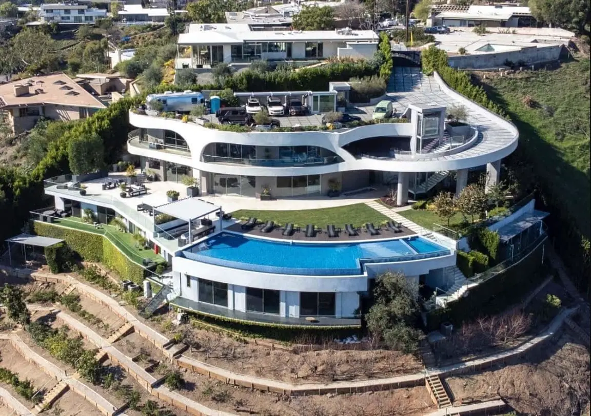 Take a Peek At Travis Scott's Ultra Modern L.A. Mansion
