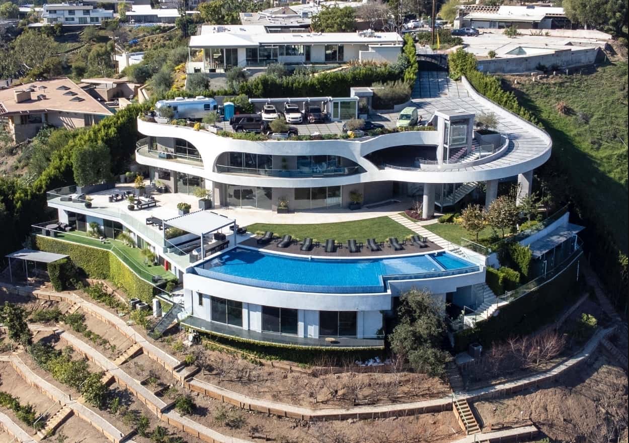 Take a Peek At Travis Scott's Ultra Modern L.A. Mansion