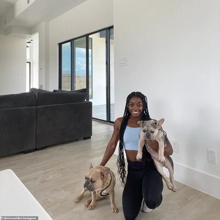 American Gymnast Simone Biles' House In Houston Texas