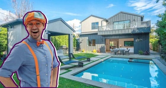 Going Inside Stevin John's (Blippi) House In Los Angeles