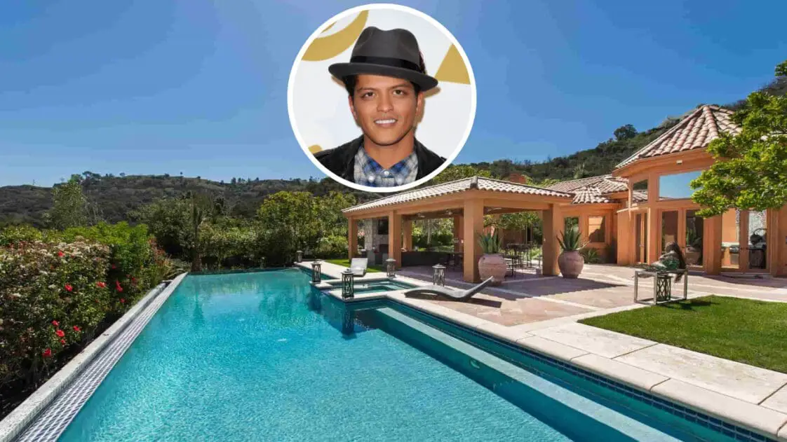 A Tour of Bruno Mars' Lavish Fryman Canyon Home