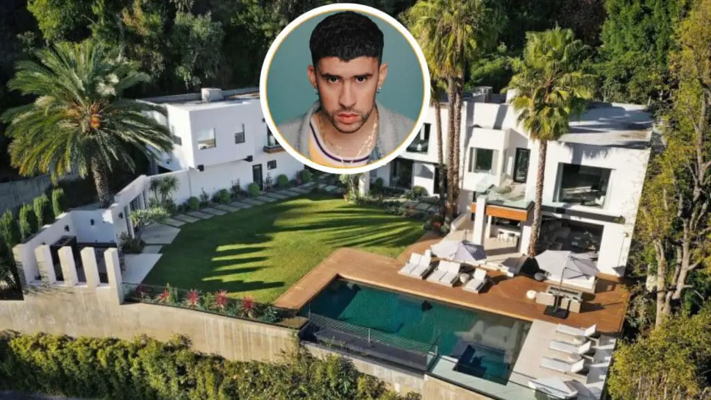 Bad Bunny's Gorgeous $8.8 Million Hollywood Hills House
