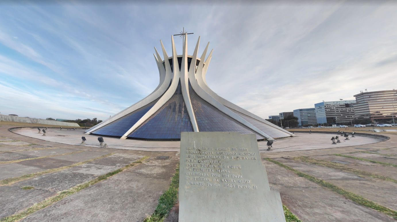 The Cathedral of Brasilia, Brazil