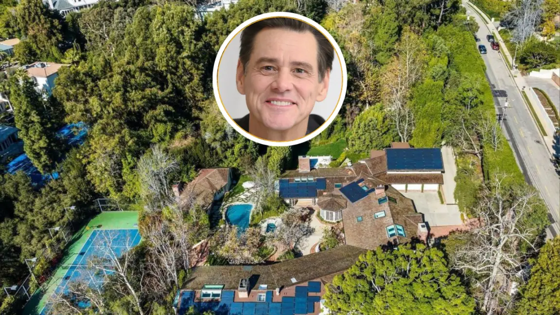Jim Carrey’s $26.5 Million Brentwood House
