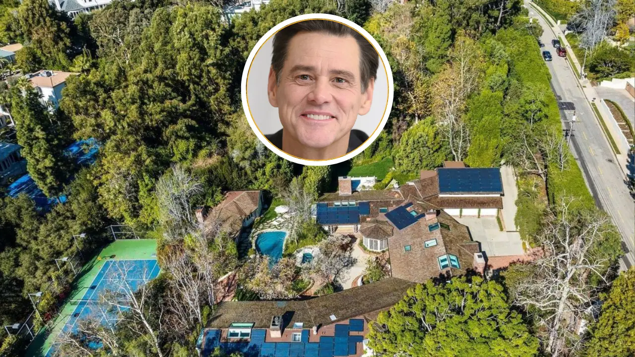 Jim Carrey’s $26.5 Million Brentwood House
