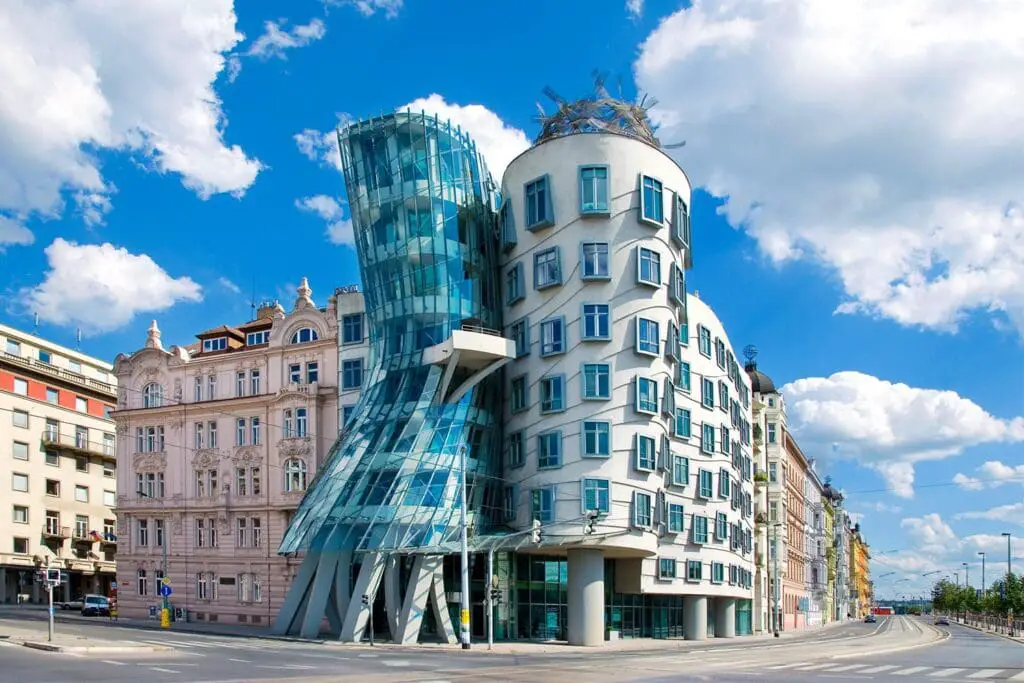 Dancing House In Prague, Czech Republic