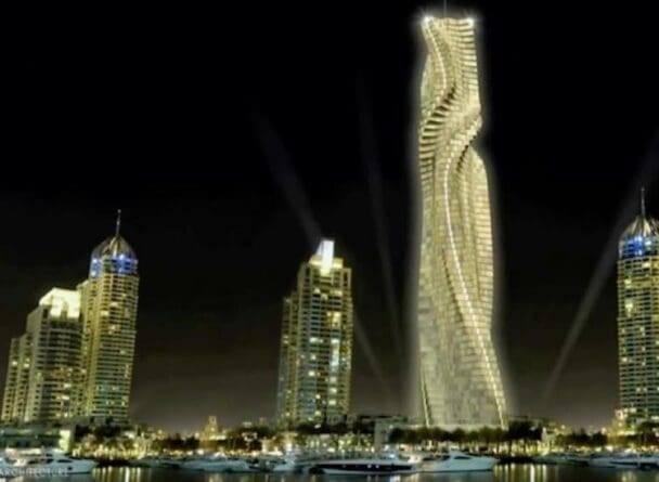 Rotating Tower In Dubai, UAE