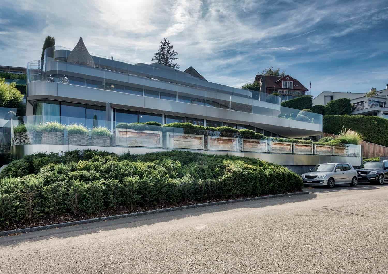 The Grandeur of Roger Federer’s Glass House in Switzerland