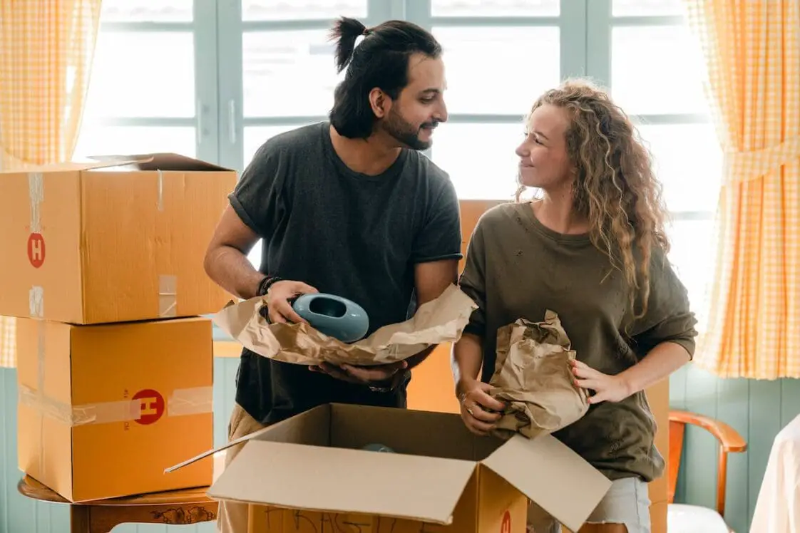How to Organize Household Items When Moving In Together