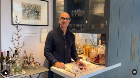 A Tour Inside Stanley Tucci's London House: In the Spotlight
