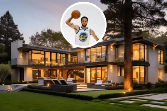 A Quick Look at NBA-Star Stephen Curry's House in Atherton, California