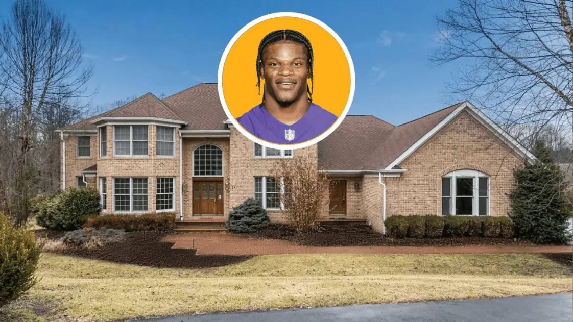 A Peek Inside Lamar Jackson’s $1.3M Estate in Owings Mills